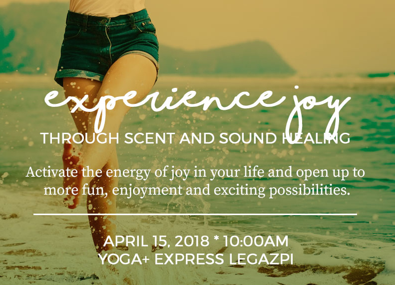 Experience Joy Scent and Sound Healing on April 15 | Kundalini Yoga Manila